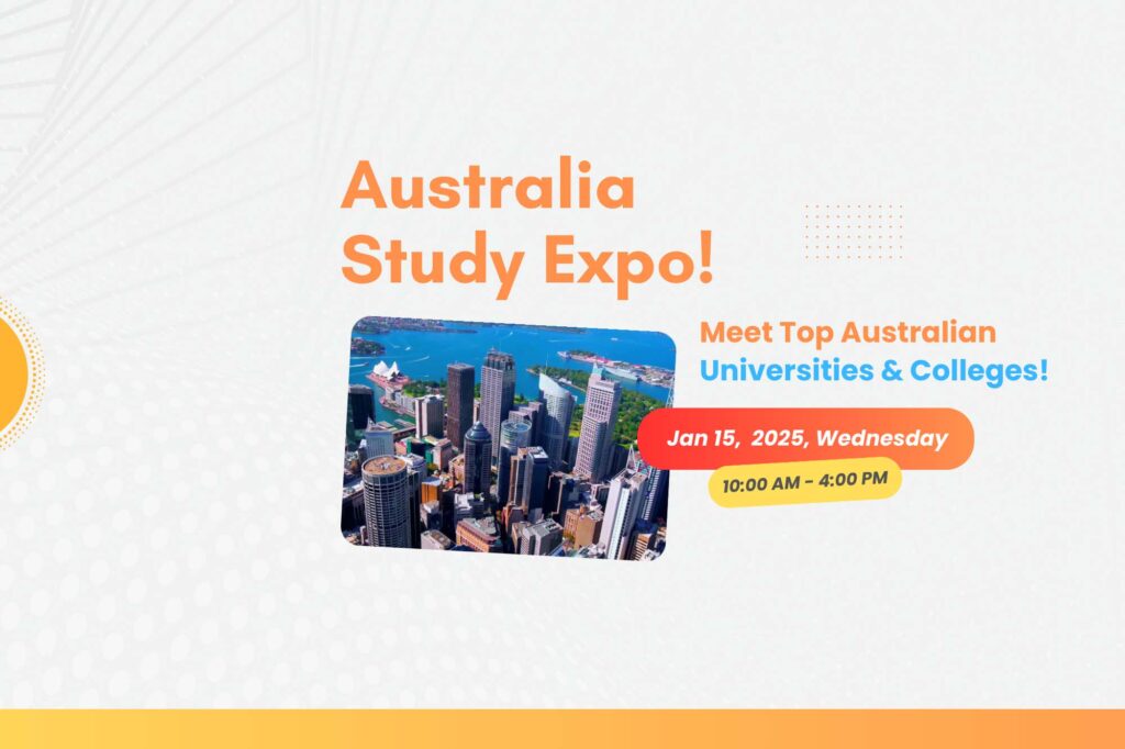 Join us on 15th January for Australian Study Expo! - NIEC