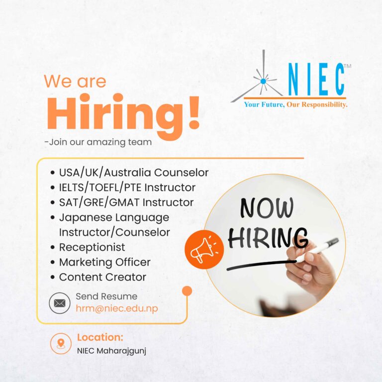 Vacancy-Maharajgunj-NIEC-2025 - NIEC