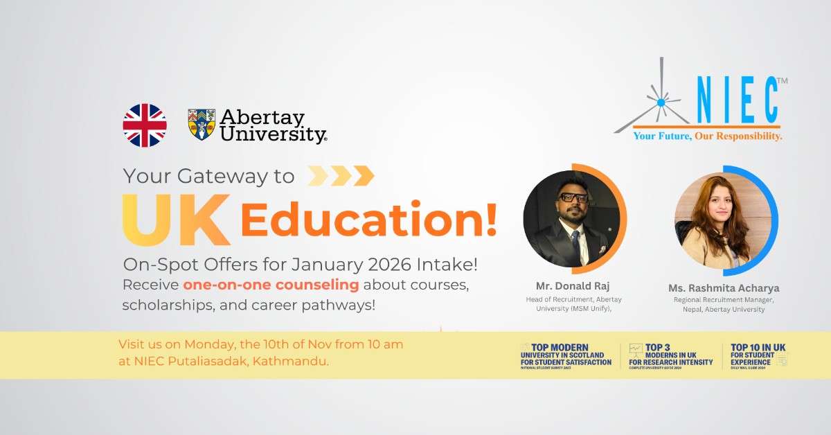 UK Education-On spot Offers for January 2026 intake! - NIEC